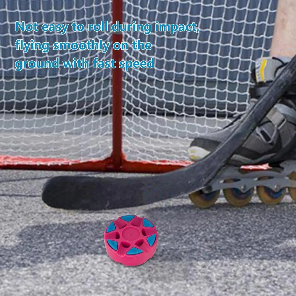 Floor Hockey Pucks Round Smooth Appearance Street Puck Training ...