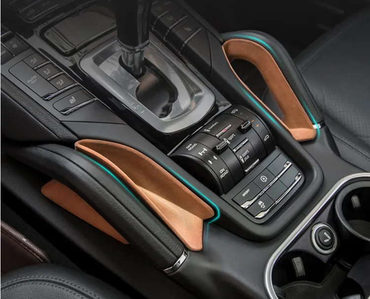 Center Console Gap Storage Box for Porsche Cayenne 2011-2018 Car ...