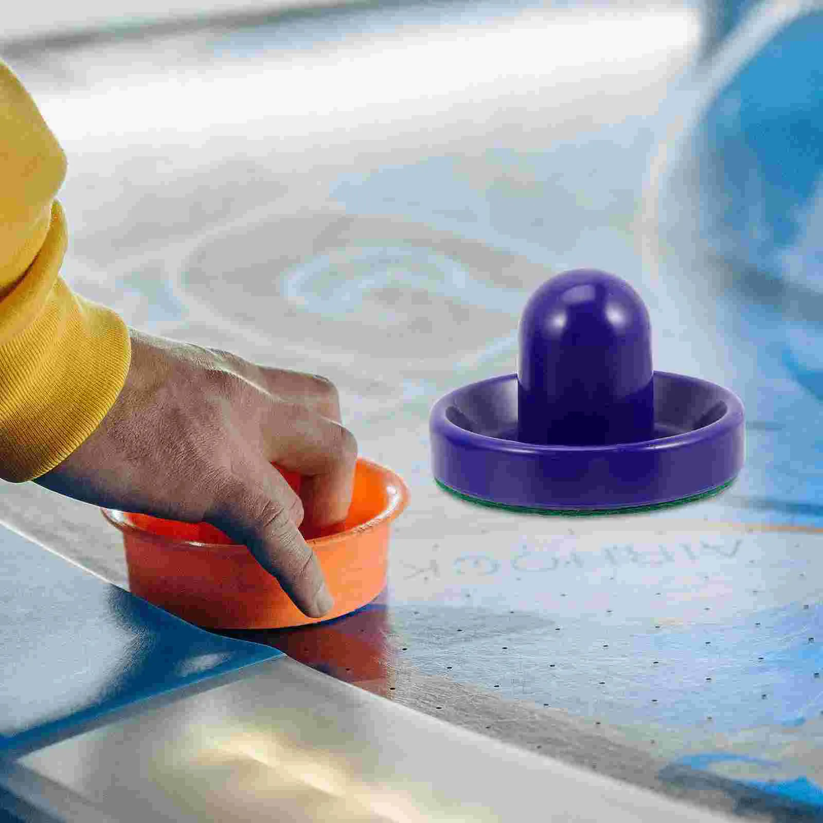 Air Hockey Pucks with Pushers - Portable PVC Tabletop Game Set from ...