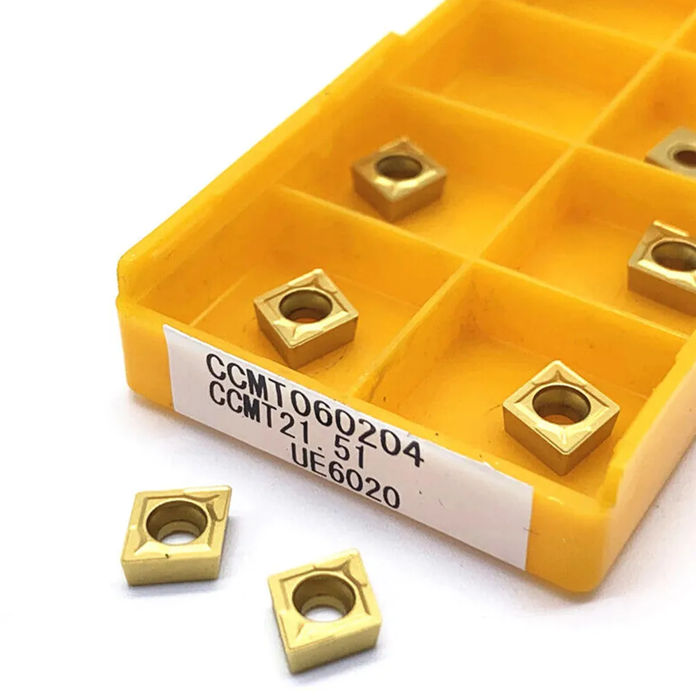 DHgate.com:10pcs CCMT060204 VP15TF Coated Carbide Lathe Turning Tool ...