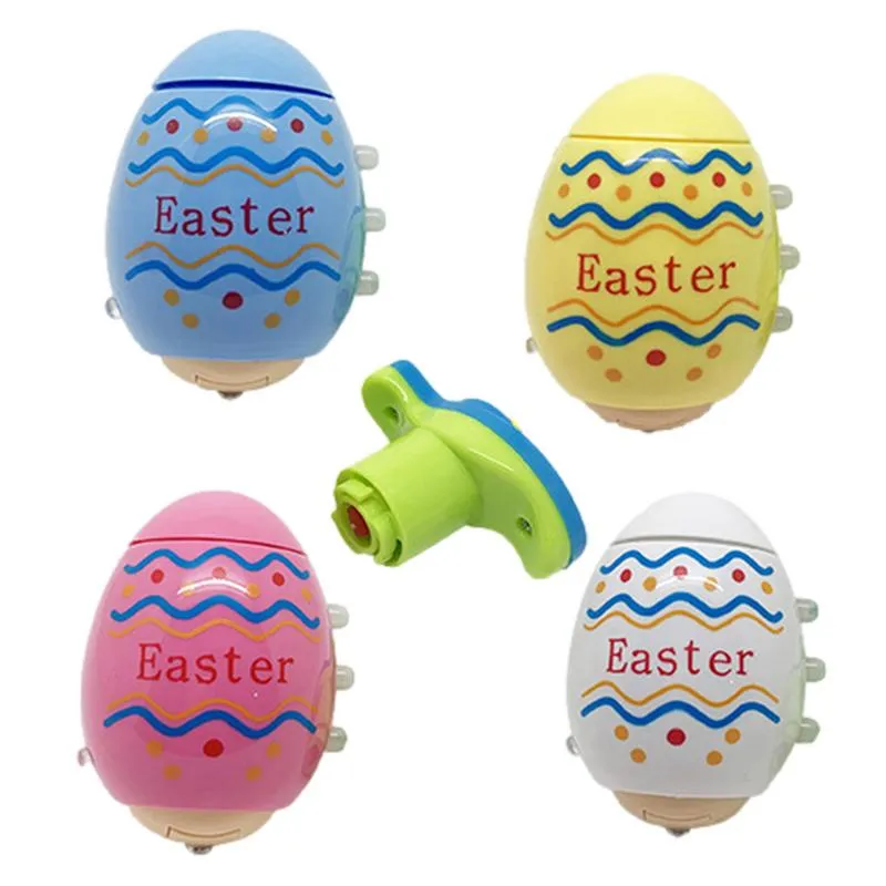 LED Light Up Easter Eggs Fidget Toys: Finger Lights Spinning Top, Glow ...