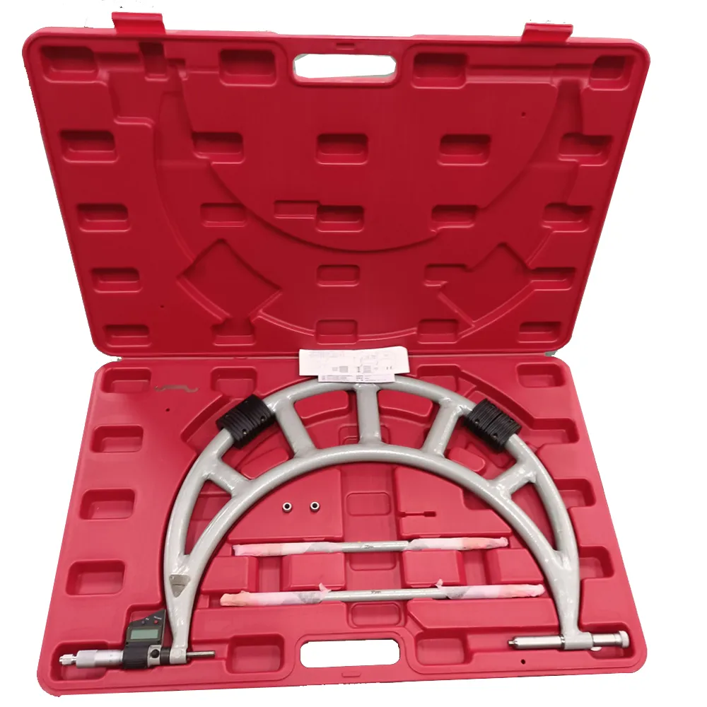 Outside Micrometer 0.01 mm 300-400 mm with Interchangeable Anvils ...