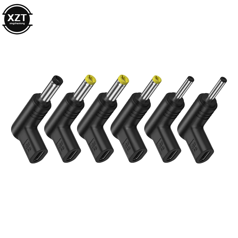 USB C PD To DC Power Connector Universal 15V 19V Type C To DC Jack Plug ...
