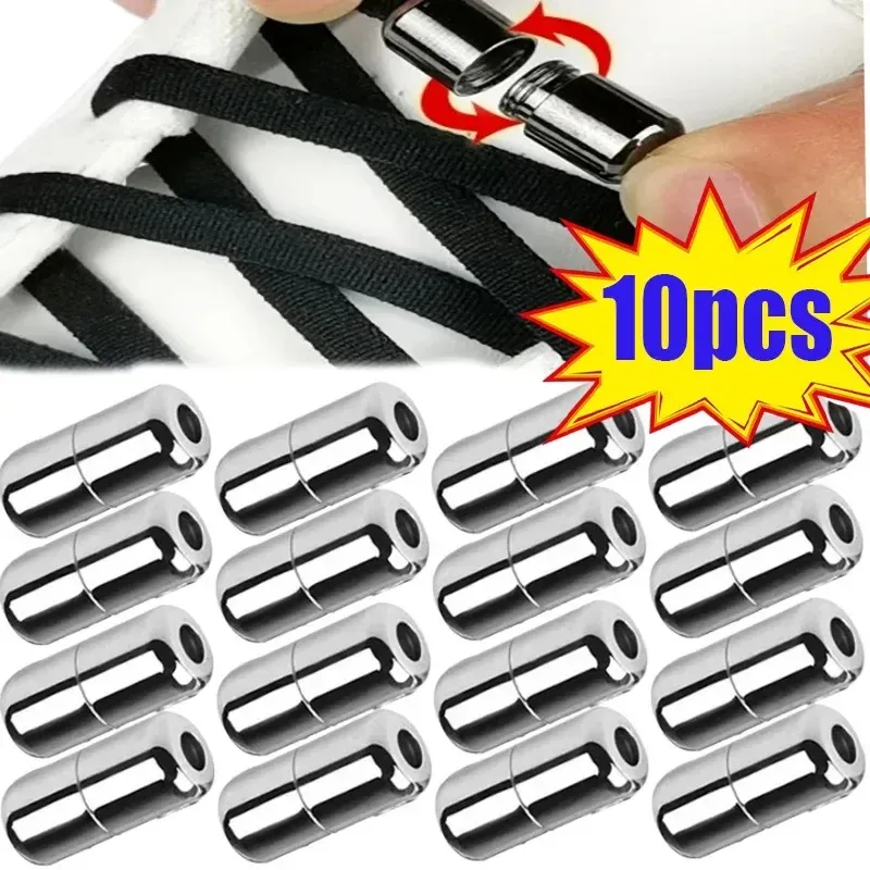 DHgate.com:"Metal Capsule Buckle Shoelaces - Quick Tie Shoe Strings for ...