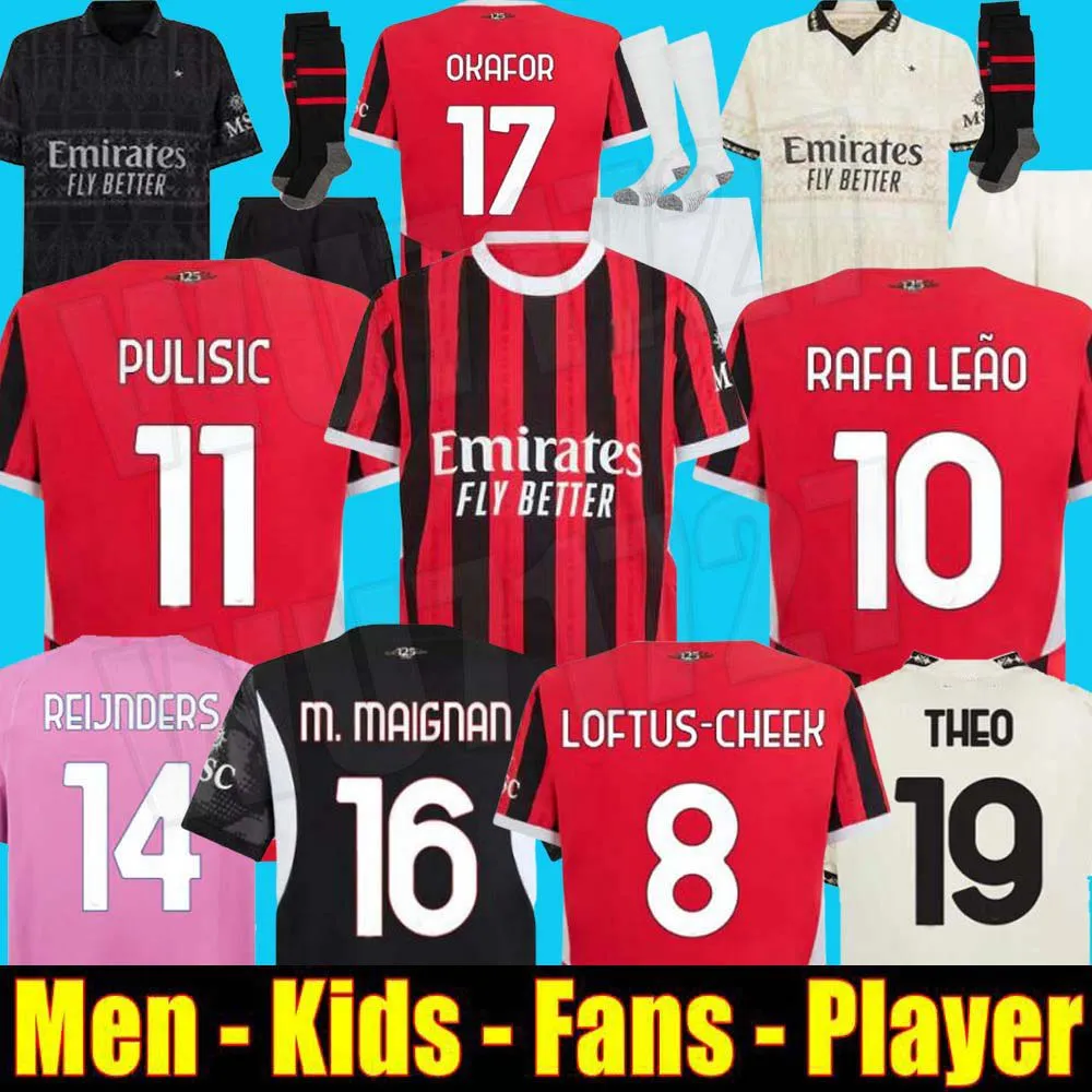 REIJNDERS 24 25 KOCHE Soccer Jerseys: DE KETELAERE, LEAO, PULISIC ...