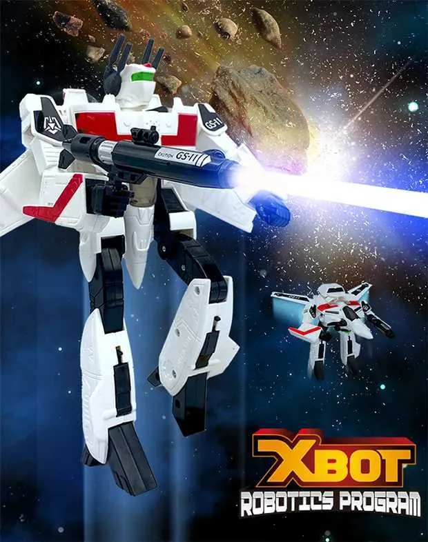 Transform with X-Bot: Interactive Cyberbot Variant Action Figure from ...