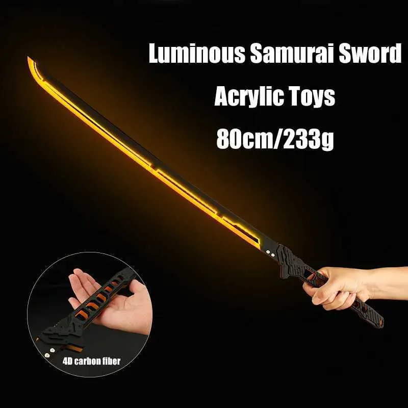 DHgate.com:LED Sword/Gun Acrylic Light-Emitting Toy Uncut Cyber Cosplay ...