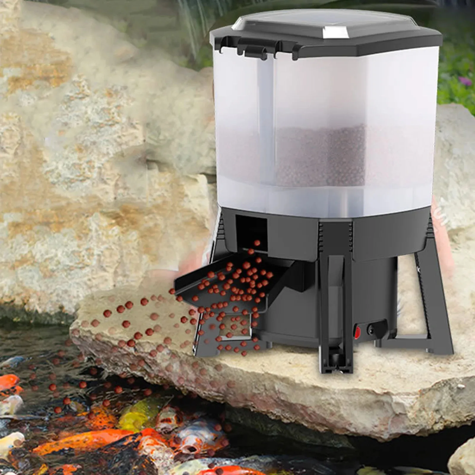 Wholesale Automatic Aquarium Fish Feeder Timer: Digital Food Dispenser ...