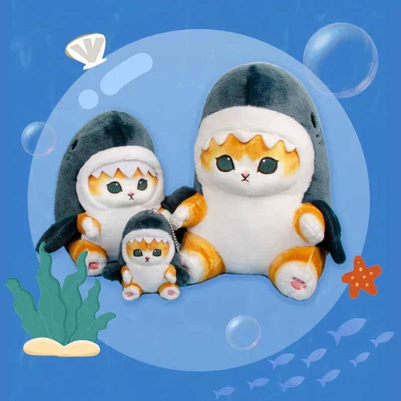 MINISO Mofusand Shark Cat Penguin Soft Toy Pendant Cute And Fun Miniso ...