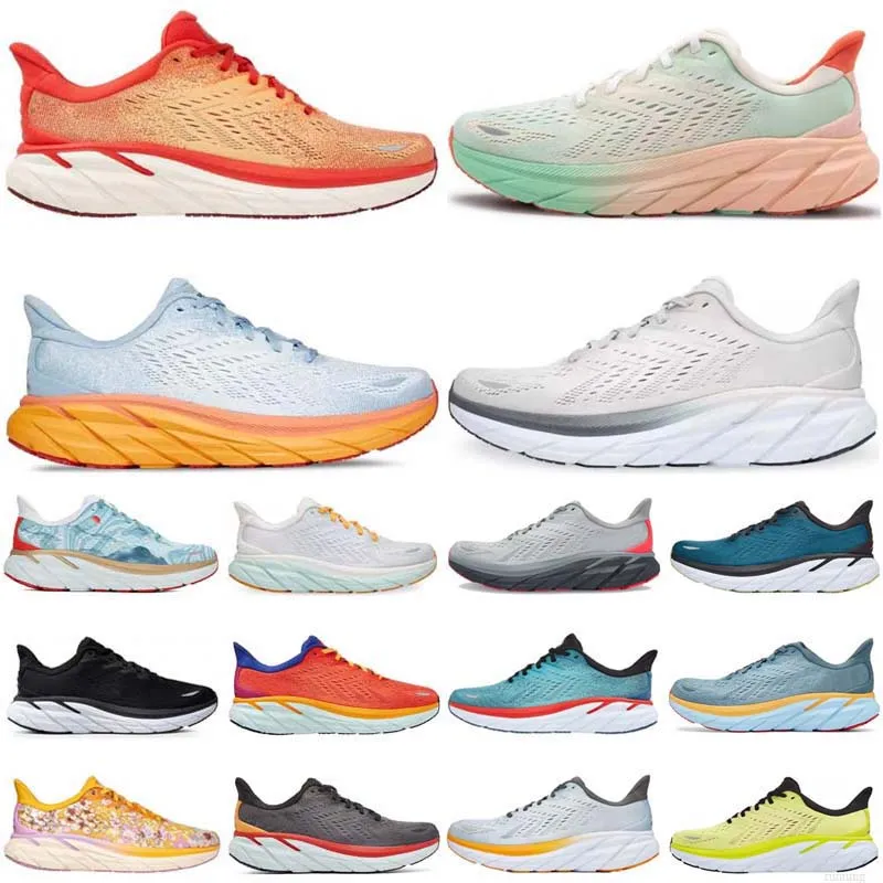2025 Running Shoes Designer H Boondi 8 Cliftoon Carboon X2 Mens Women ...