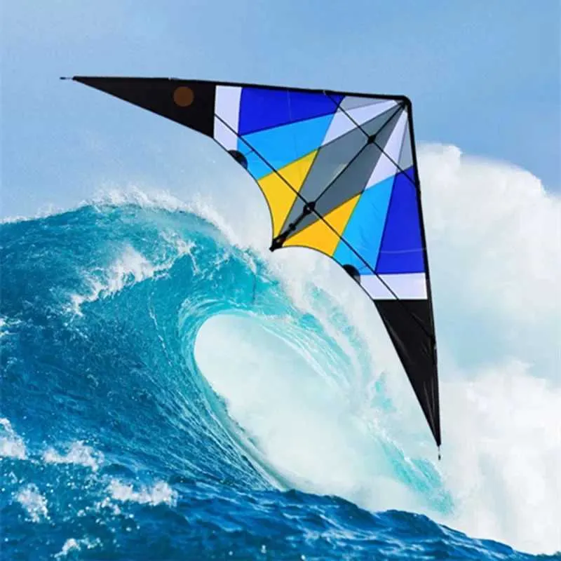 Dual Line Stunt Kite 255cm Thunder Wing Power Kite, Professional Wind ...