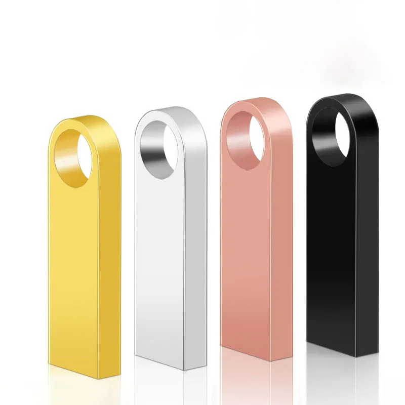 Waterproof Metal USB Flash Drive - Silver U Disk Memory Stick, 64GB ...