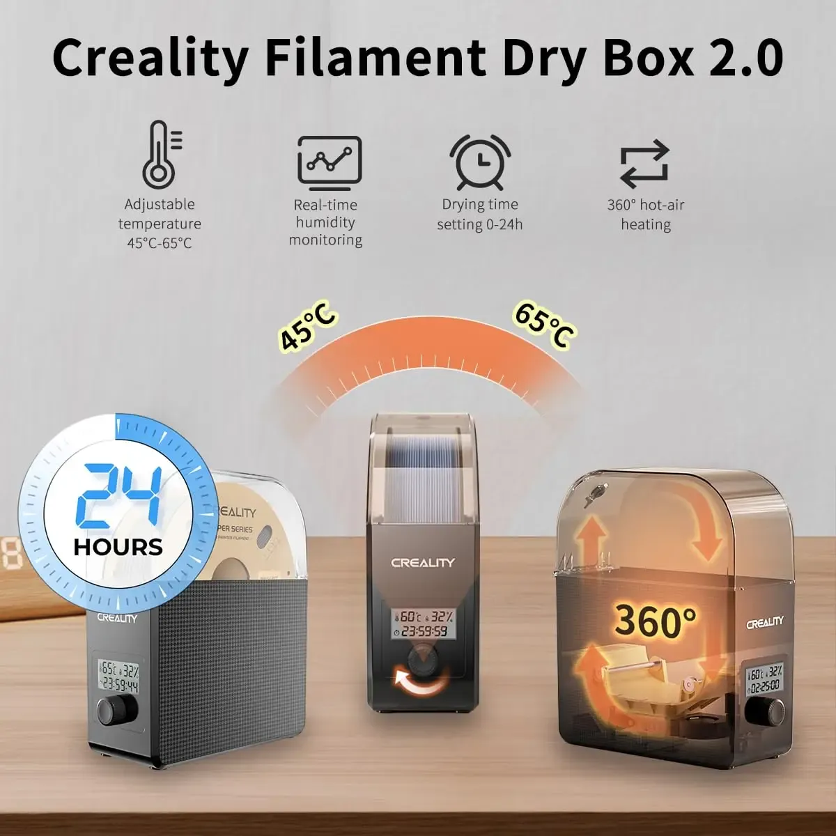 DHgate.com:Creality Filament Dry Box: Keep Your 3D Printing Filament ...