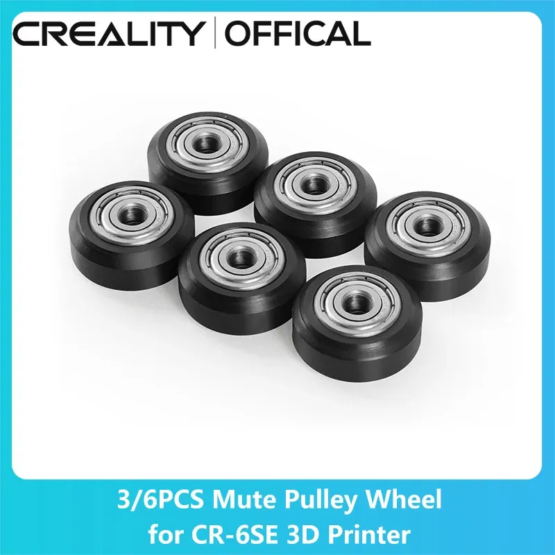 Creality 3D Pulley Wheels Set 3 Or 6 Mute Wear Resistant Round Gears ...
