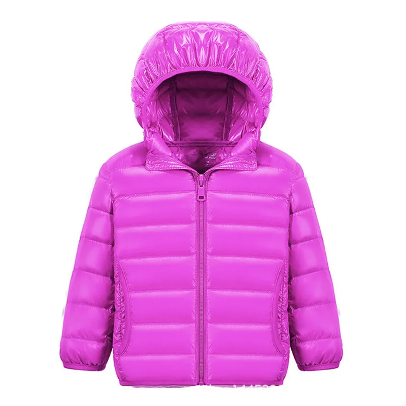 Kids' Ultra-Light Puffer Duck Down Jackets: Cozy Winter Warmth for Boys ...