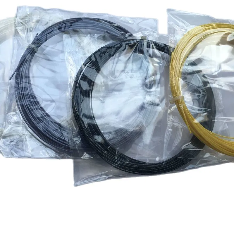 Concave-Shaped Poly padel tennis rackets String - 12m Length, 1.23mm ...