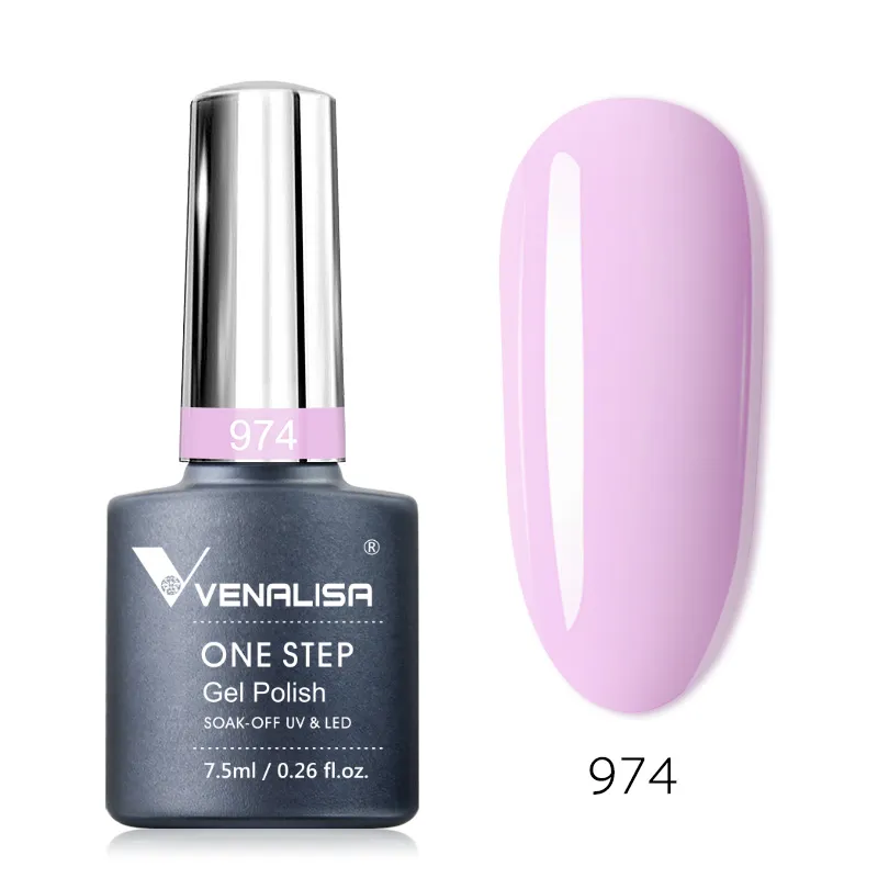 Venalisa 7.5ml One Step Gel Polish - Red & Blue Enamel - High Quality ...