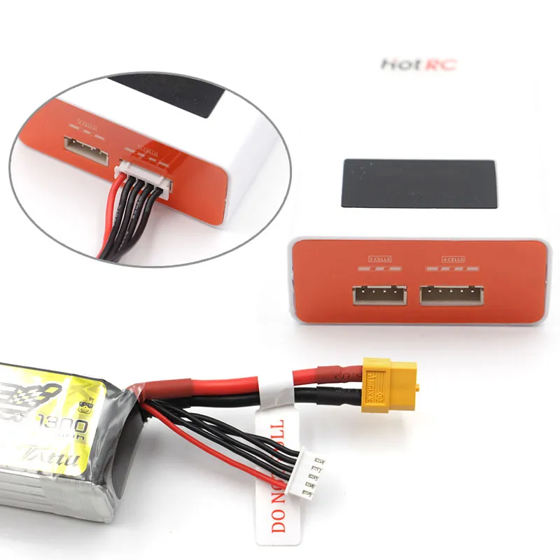 XH2.5 2.5MM Battery Terminal Connectors for Lipo Balance Chargers 2S-3P ...