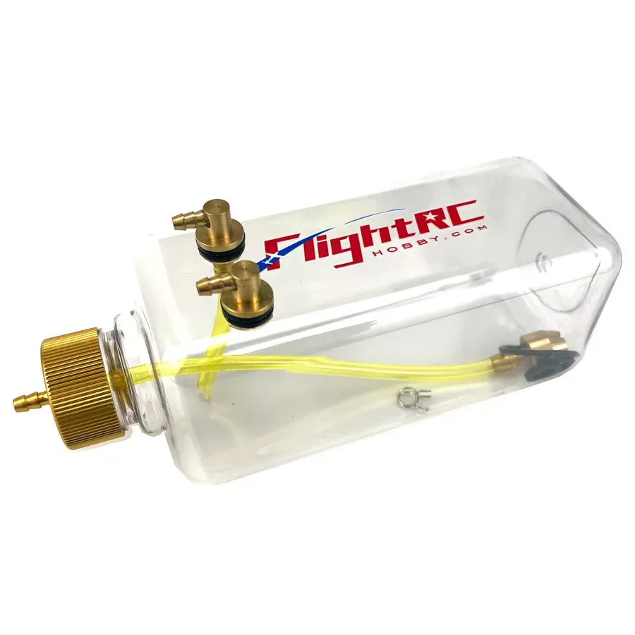 Transparent CNC Aluminum Alloy RC propane tank Bottle for Gas and Nitro ...