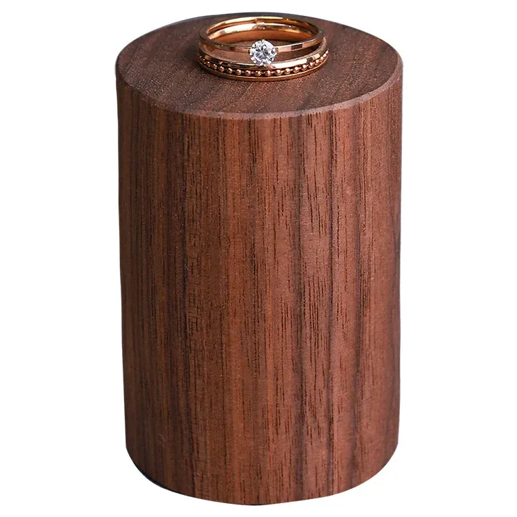 DHgate.com:Exquisite Black Walnut Wood Jewelry Display Stand for Rings ...