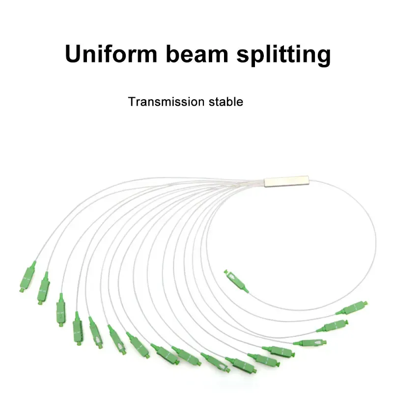 DHgate.com:5-Pack PLC SC/APC Single-Mode Fiber Optic Splitter for FTTH ...