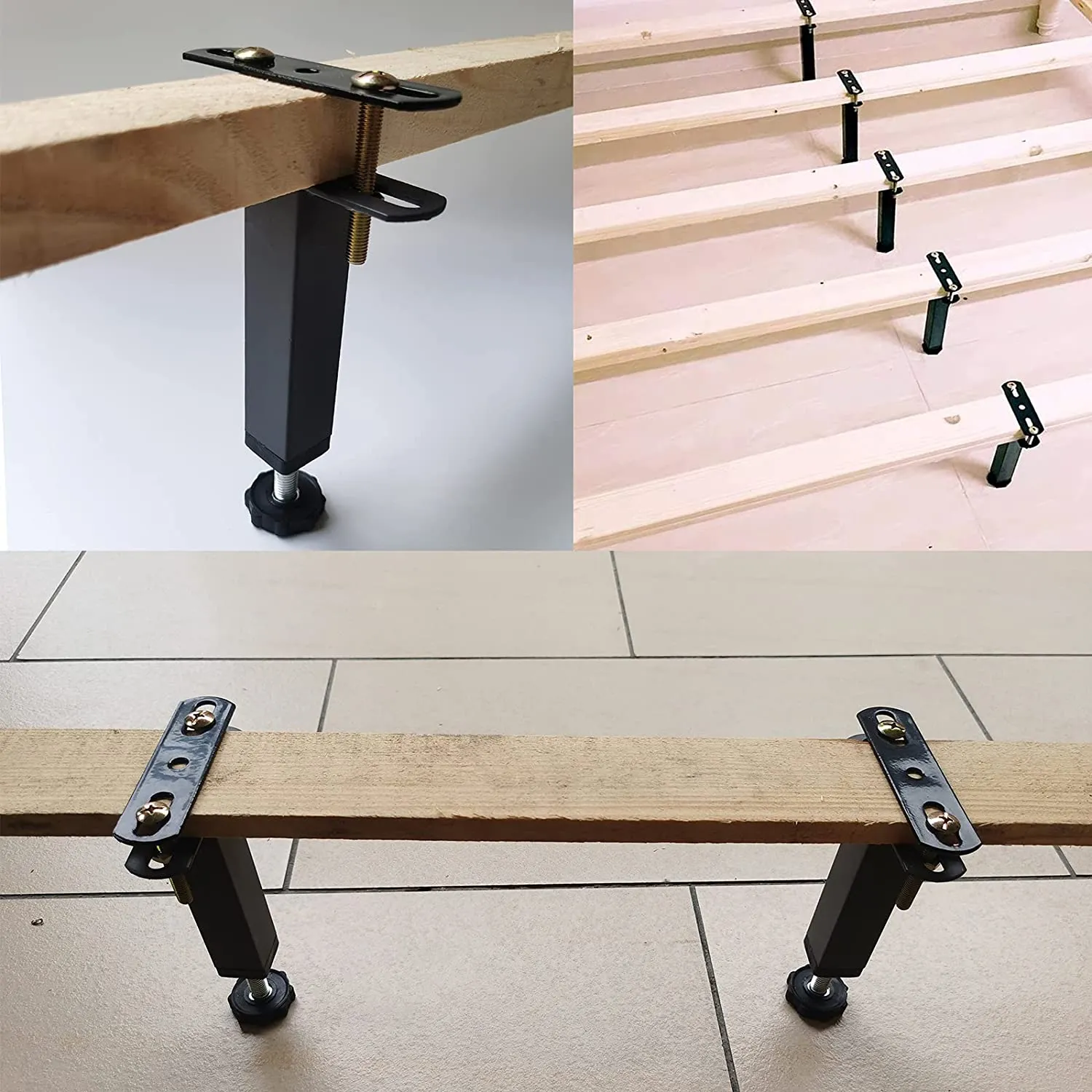 Bed support legs adjustable store