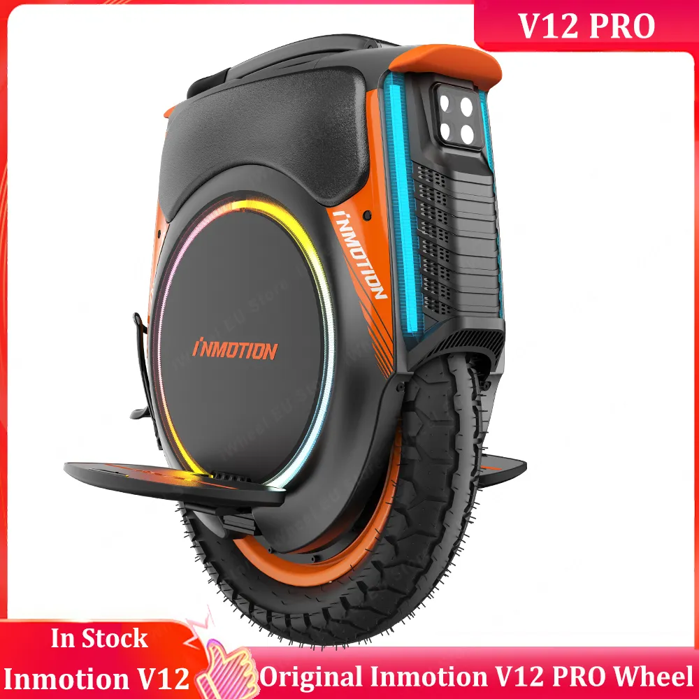 Inmotion V12: 2800W Powerful Motor, 1750Wh Battery, Multifunctional LCD ...
