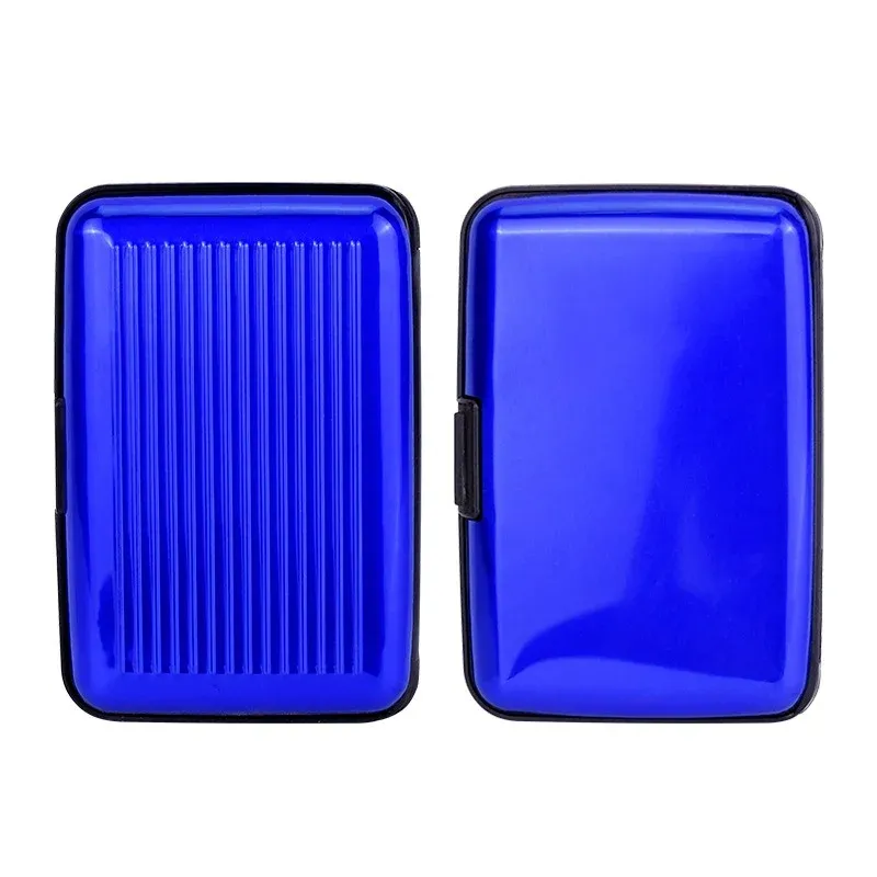 Aluminum Bank Card Holder Case - Anti-Scanning RFID Blocking Wallet for ...