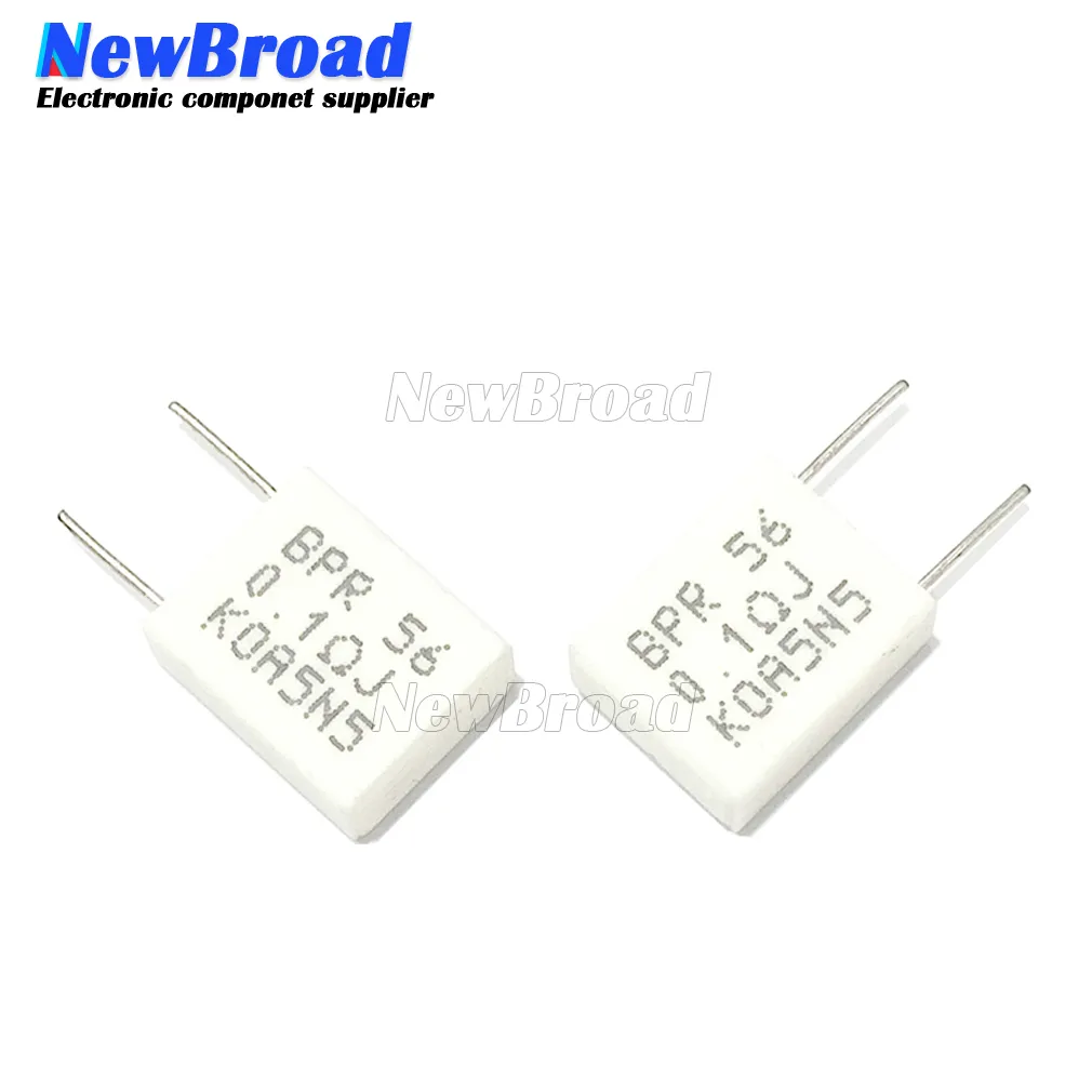 Non Inductive Cement Resistor Kit 5W Power Resistors, Values 0.01 To 0. ...
