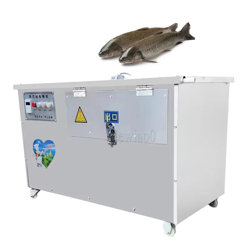 Fully Automatic Stainless Steel Largest Fish Scaling Machine For Hotels ...
