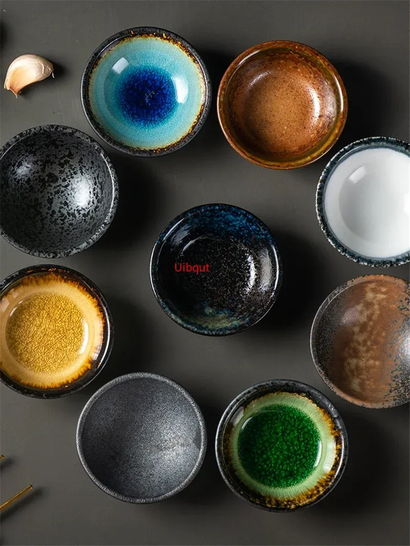 DHgate.com:Japanese Round Soy Sauce Dish Set: Ceramic Seasoning Plate ...