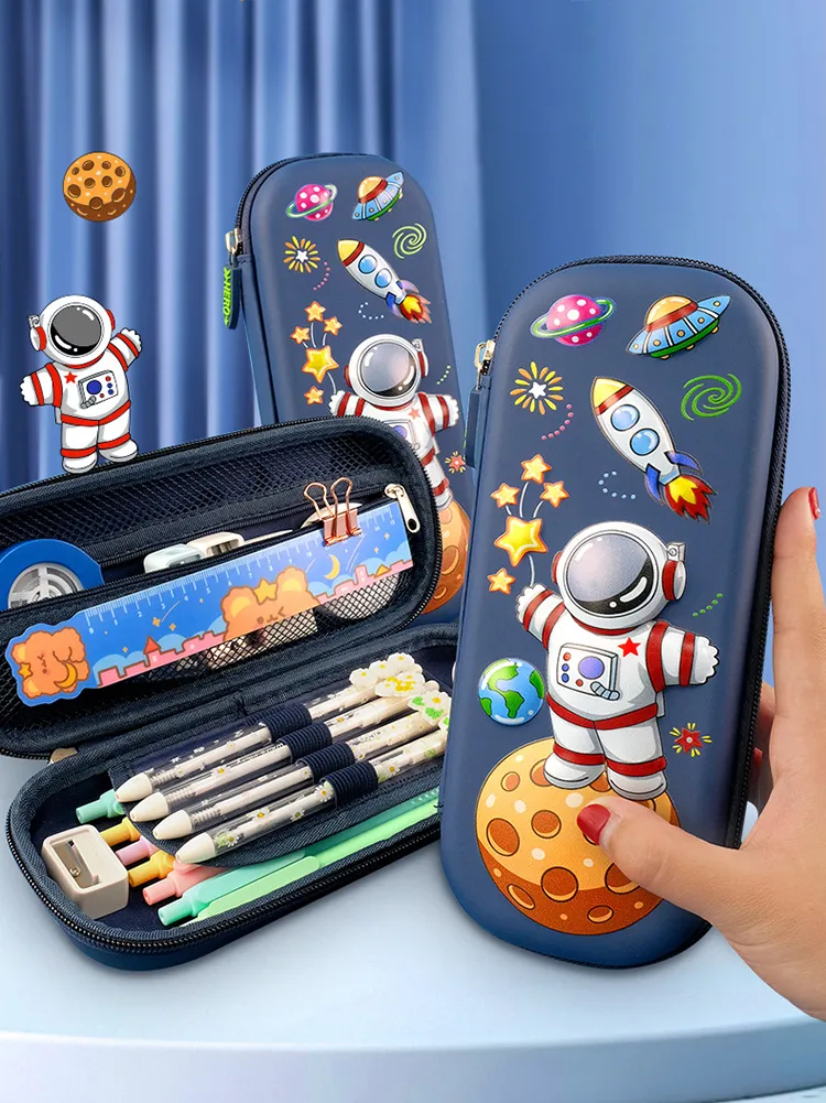 how to draw a 3d pencil case