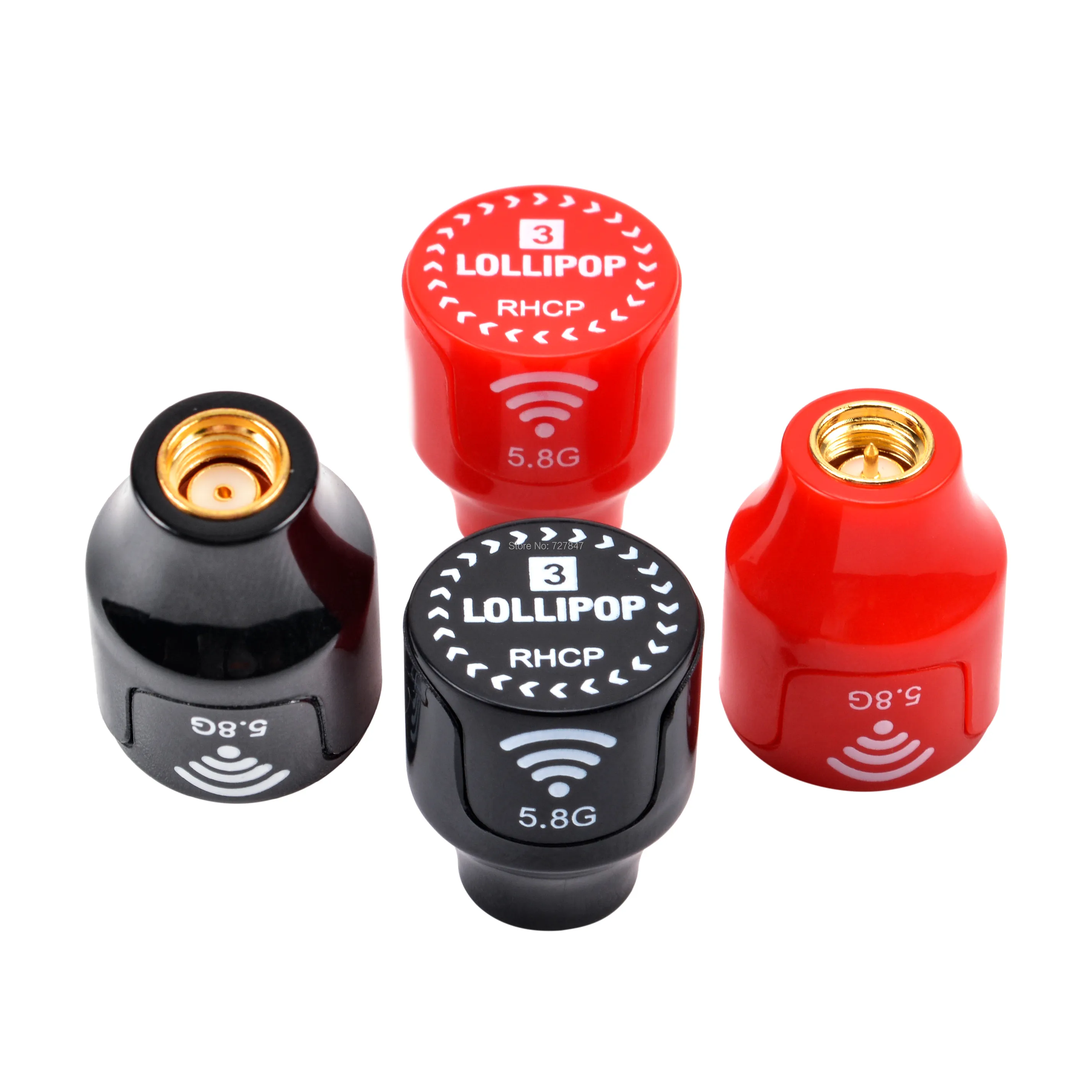DHgate.com:8GHz Super Mini Stubby/Lollipop Antenna 3/4-Pack 2.5/2.8/3.5 ...