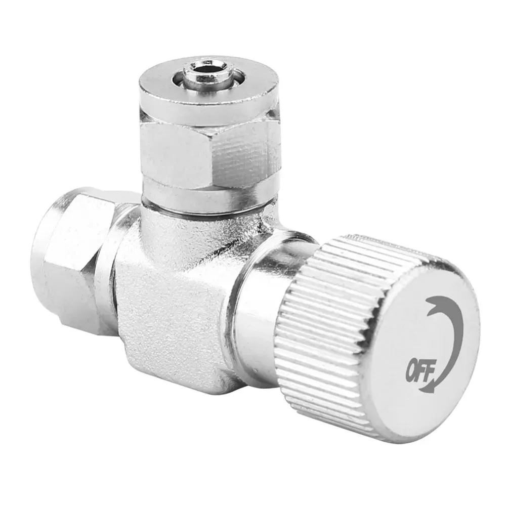 CO2 Regulator Needle Check Valve with Bubble Counter for Aquarium Fish ...