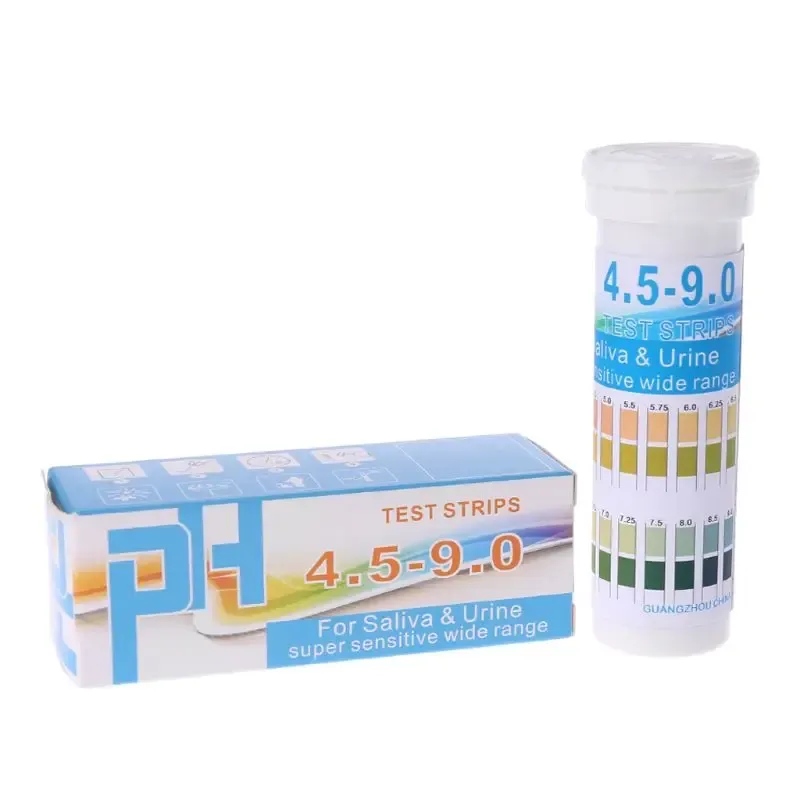 150-Strip Bottled universal ph paper indicator Range for Urine & Saliva ...