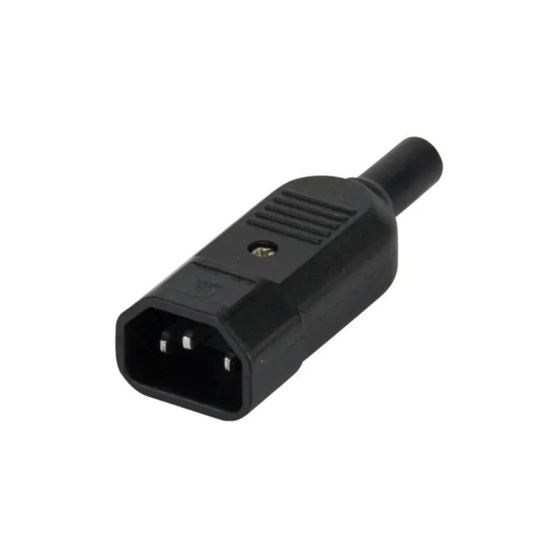 DHgate.com:C13 C14 Rewirable Power Connector - 16A 250V IEC Straight ...