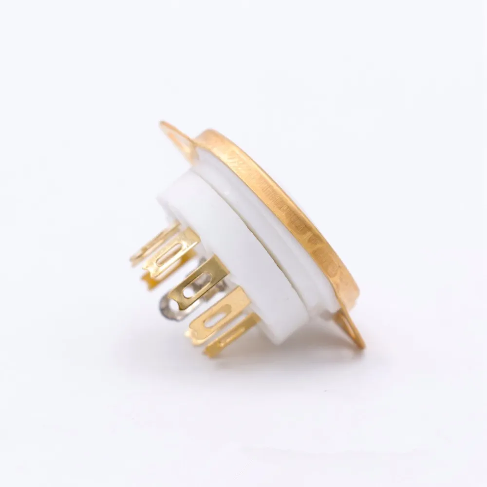 DHgate.com:Ceramic Tube Socket Base, 10 Pack 9-Pin Chassis Mount Vacuum ...