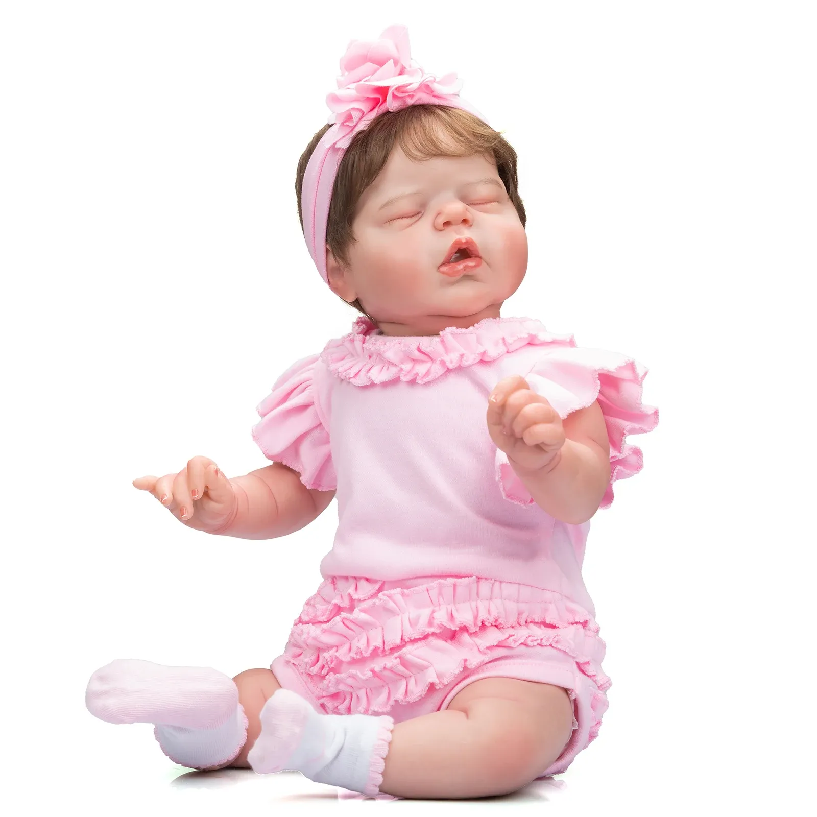 Ultra-Realistic 55CM 3D Skin Reborn Baby Alexis - Soft Touch Lifelike ...