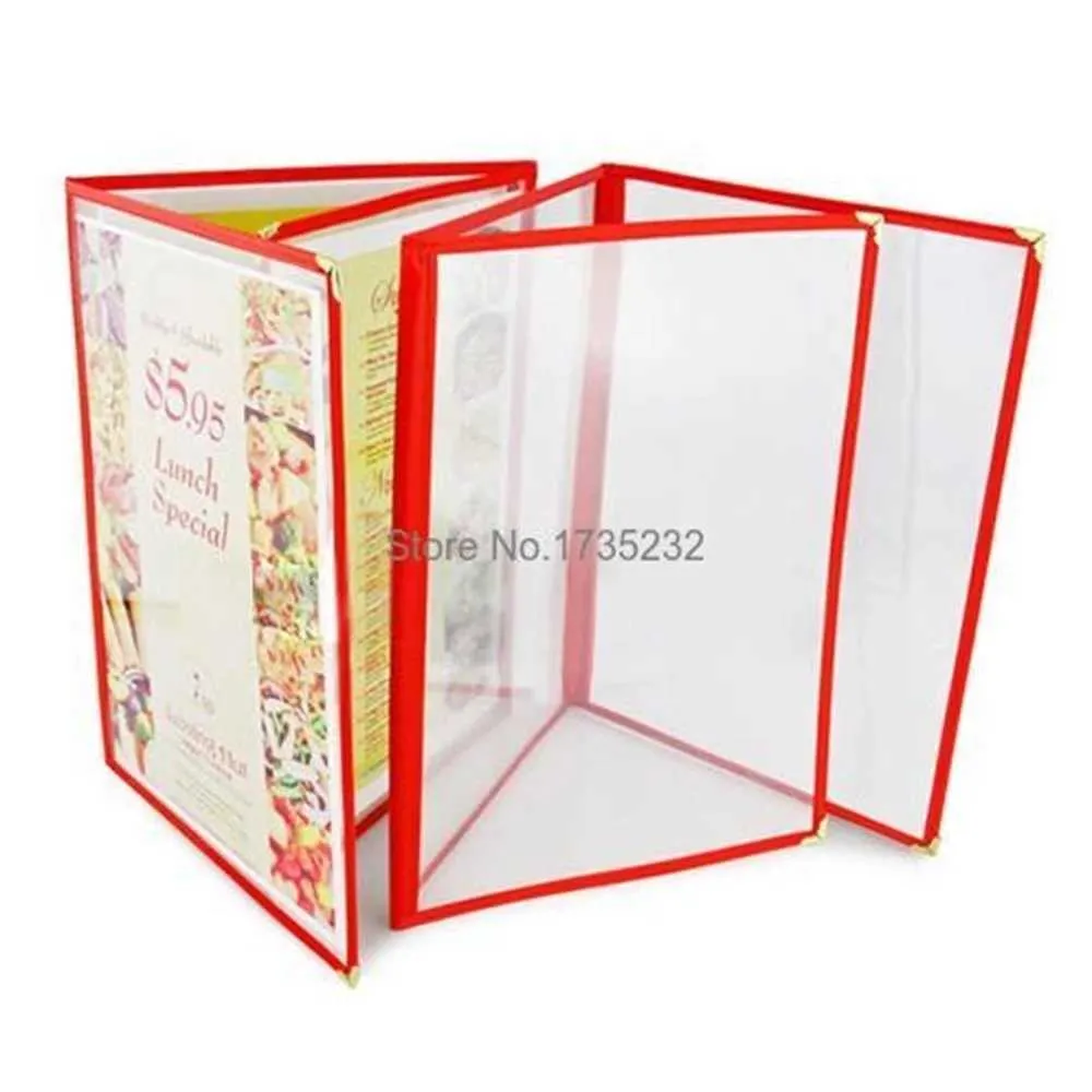 DHgate.com:PVC A4 3-Page Photo Album Display Book Menu Frame for Recipe ...