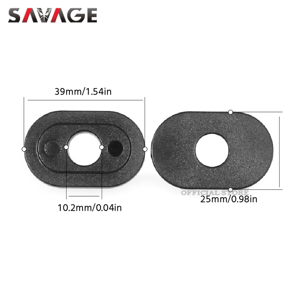 DHgate.com:4PCSWaterproof LED Turn Signal Adapter Spacers for Honda ...