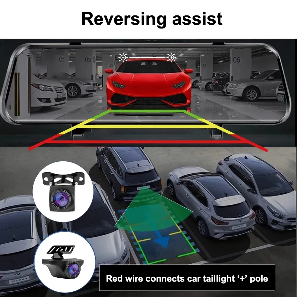 AZDOME Waterproof AHD Car Rear View digital camera with 4 Pin for PG17 ...