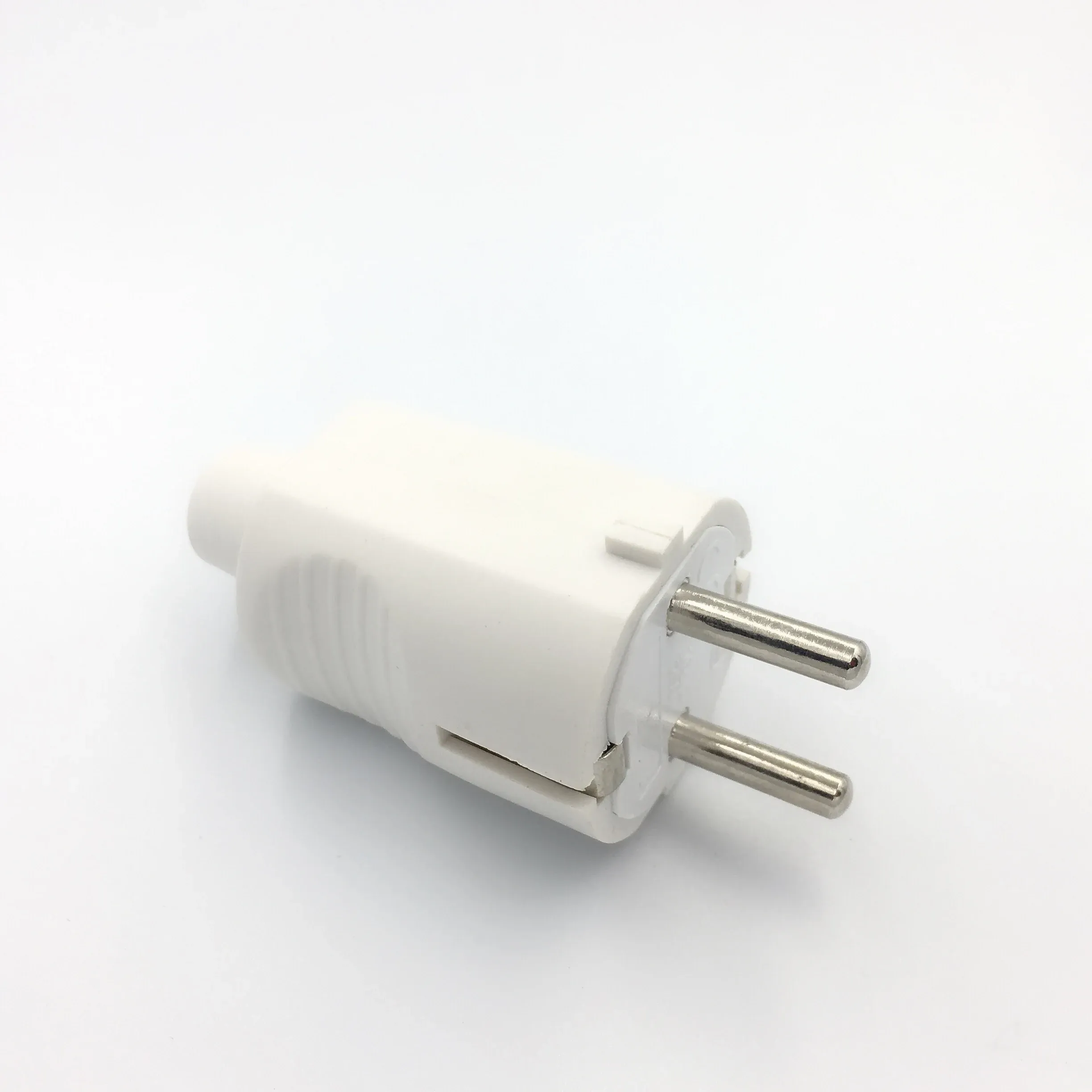 EU/RU Schuko Power Cord Cable Plug, White 250V 16A Male Female Assembly ...