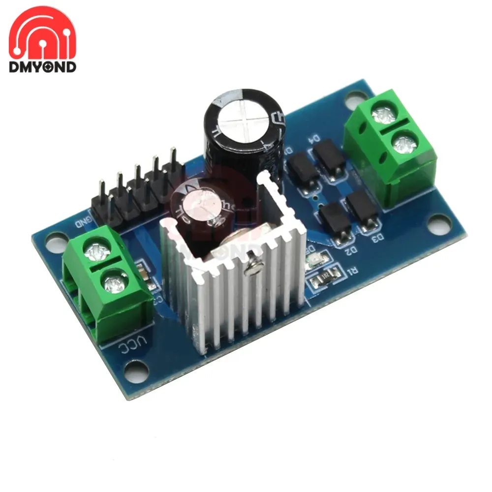12 Volt DC Regulator Module DC/AC 5V 12V Three Terminal Voltage ...