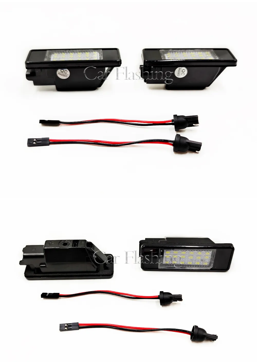Error Free White LED License Plate Lights Replacement For Nissan X ...