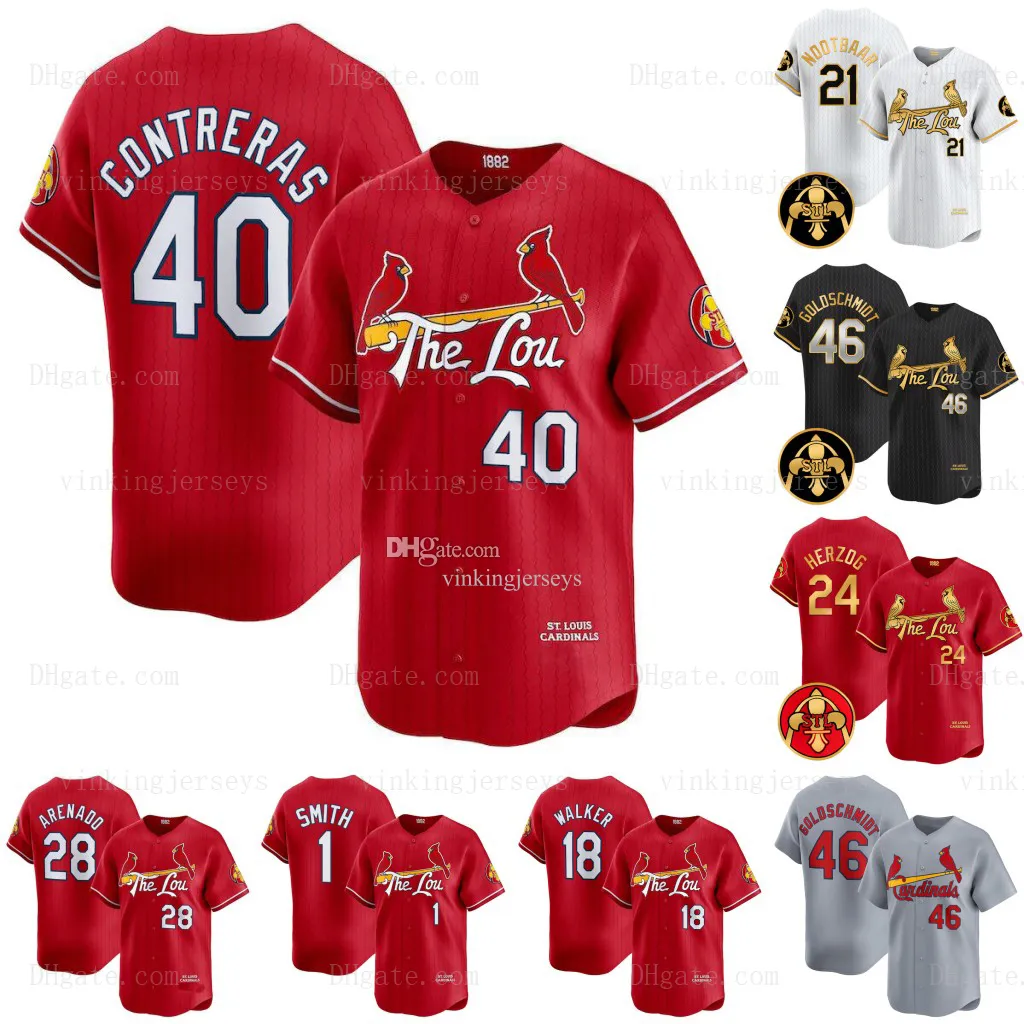 2024 City Connect Cardinales Jersey Nolan Arenado Willson Contreras ...