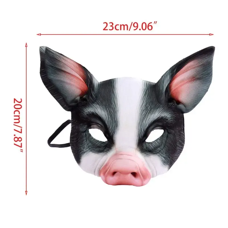 DHgate.com:Halloween 3D Animal Half Face Mask: Realistic Tiger Pig ...