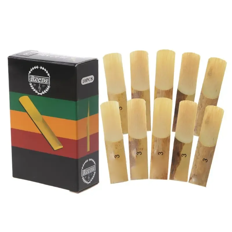 DHgate.com:10pcs Alto Sax Reeds 2/2.5/3 Strength Saxophone Woodwind ...