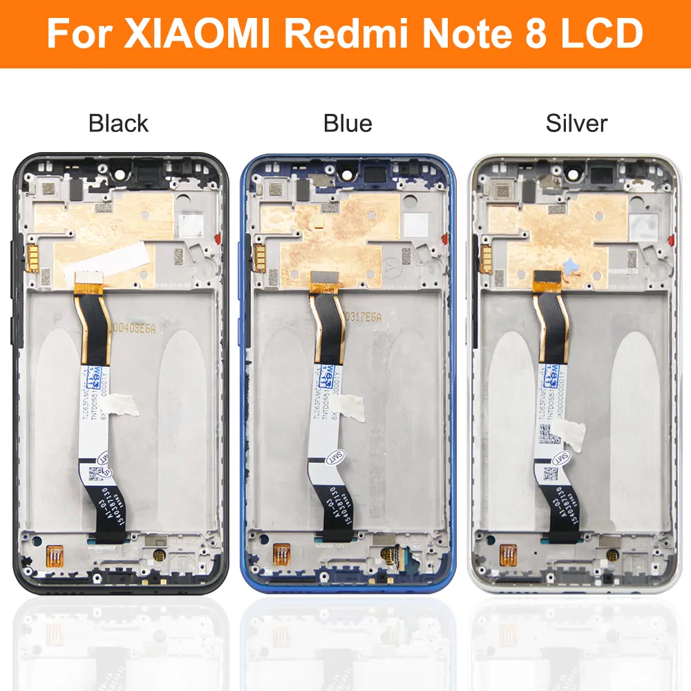 Xiaomi Redmi Note 8 LCD Display with Frame Touch Screen Digitizer ...