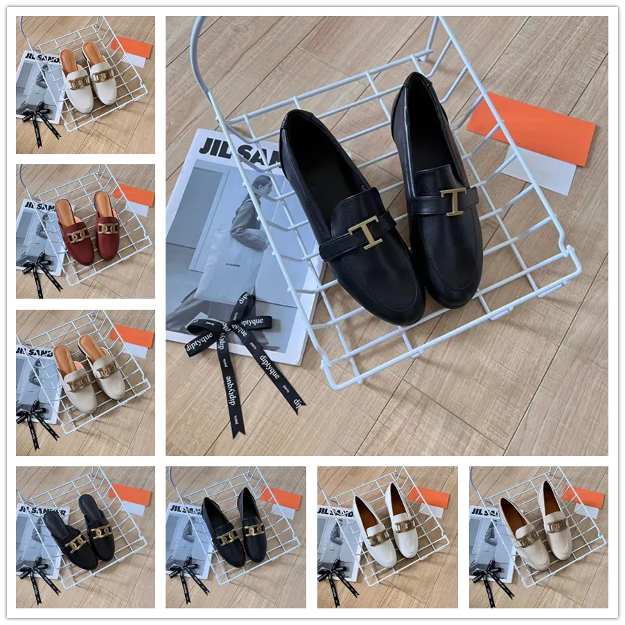 Wholesale Designer Leather Loafers For Men And Women Luxury 2 Inch ...