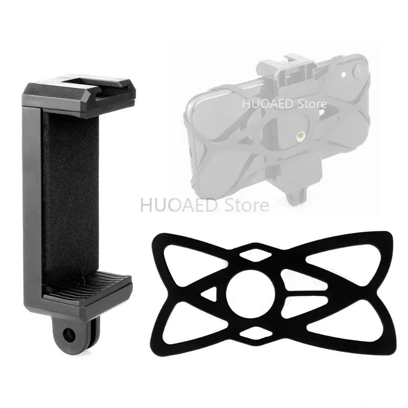 Universal 1/4'' Screw Phone Holder for Tripod/Headband/Selfie Stick ...